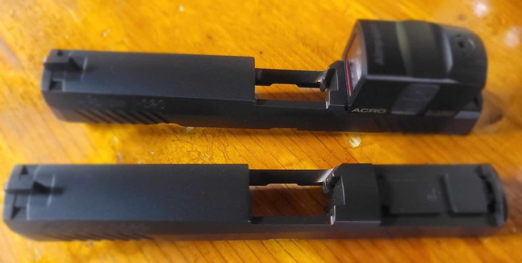 Sig P320 Slide Cut For Aimpoint ACRO – ATEi
